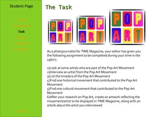 Pop Art Webquest | PPT
