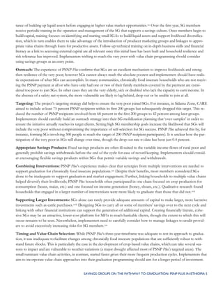 Saving groups on the path way to graduation ... | PDF