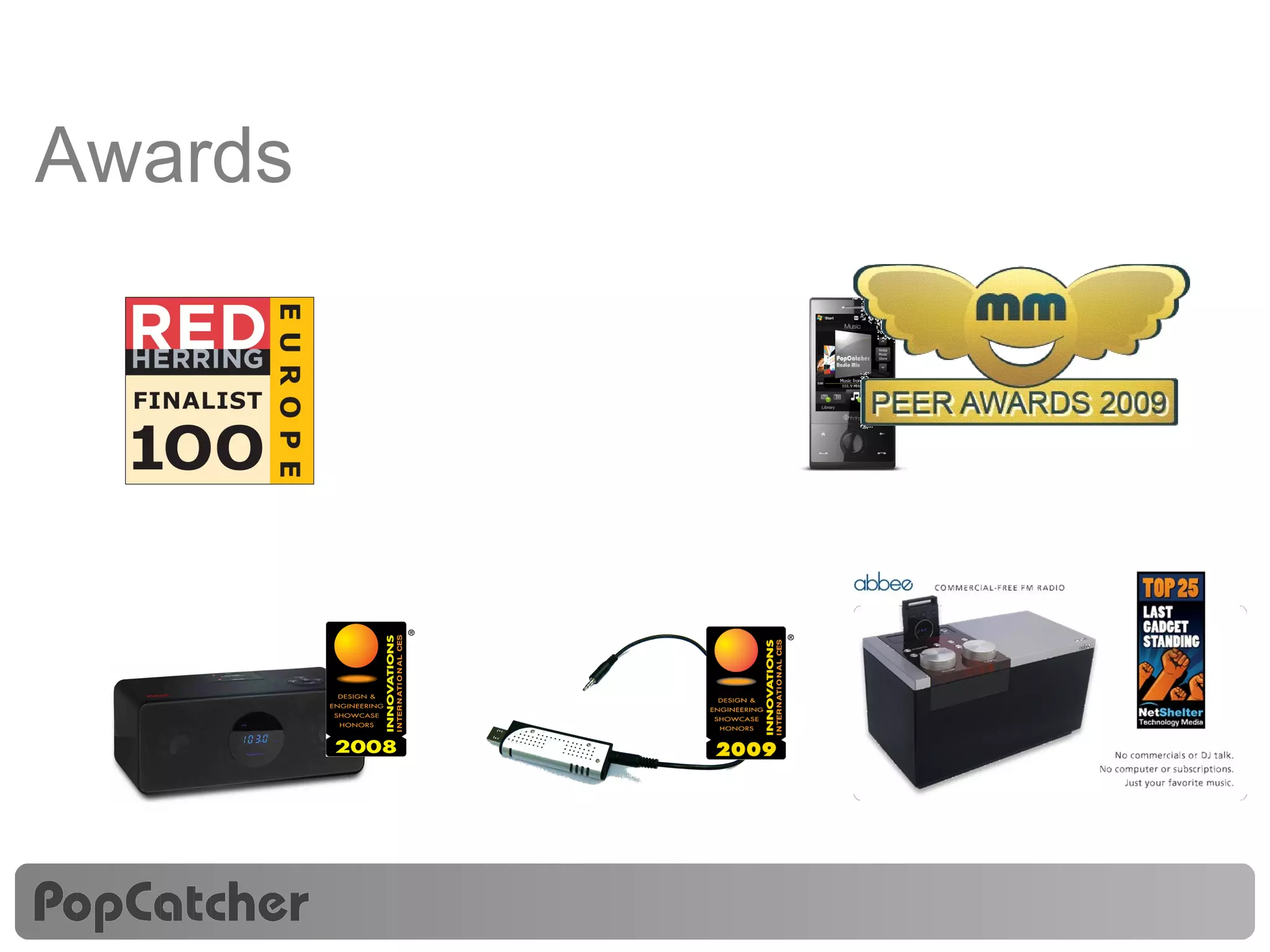 Pop Catcher Company Presentation | PPT