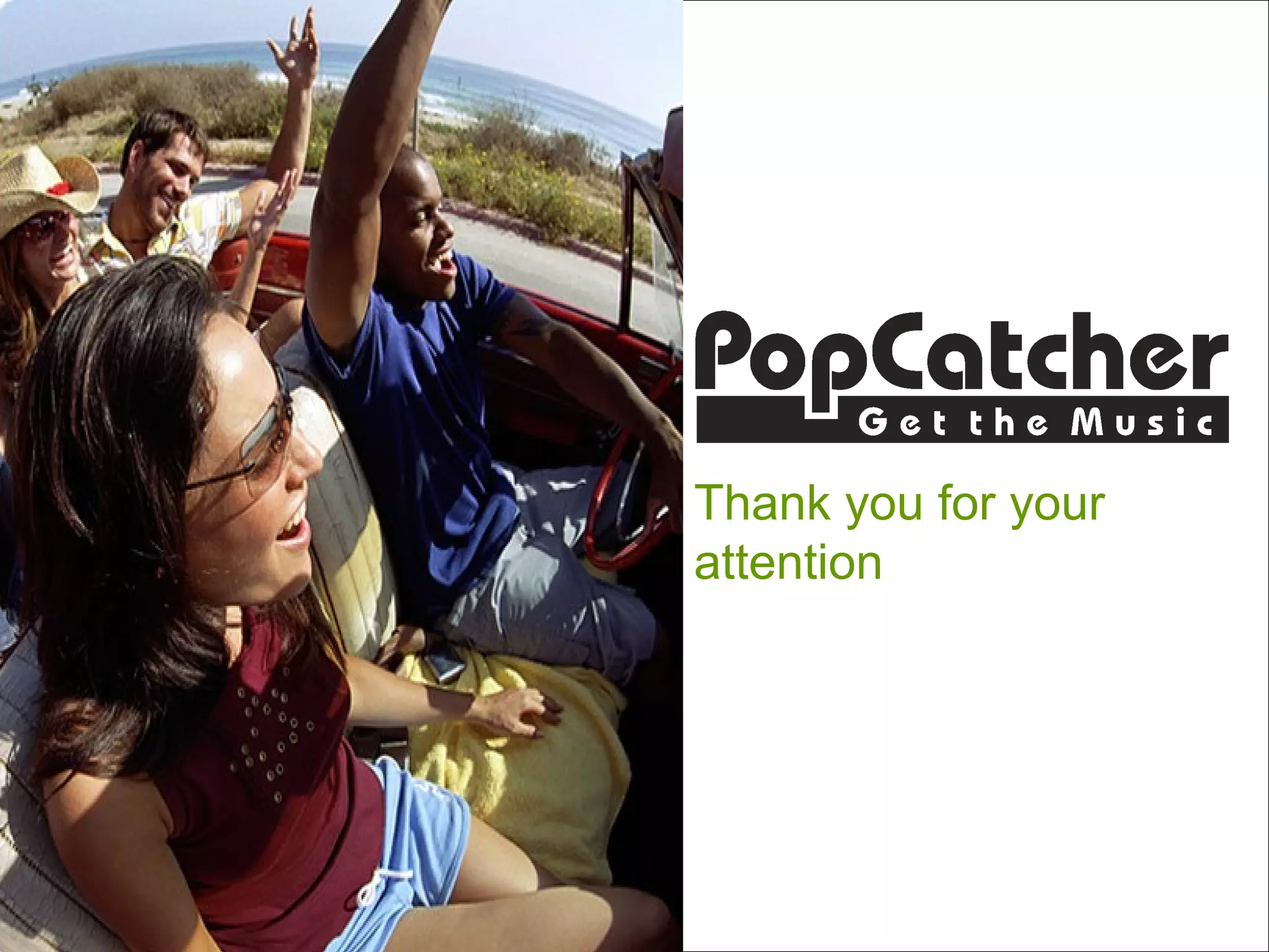 Pop Catcher Company Presentation | PPT