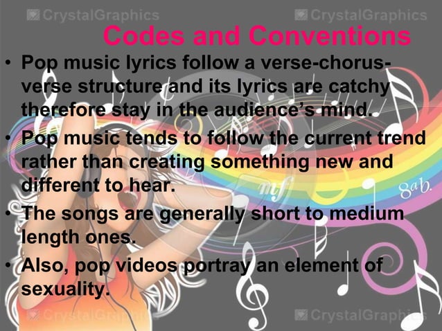 Pop codes and conventions | PPT