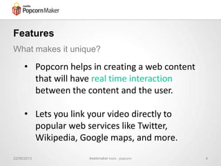 Introduction to Popcorn Maker | PPT