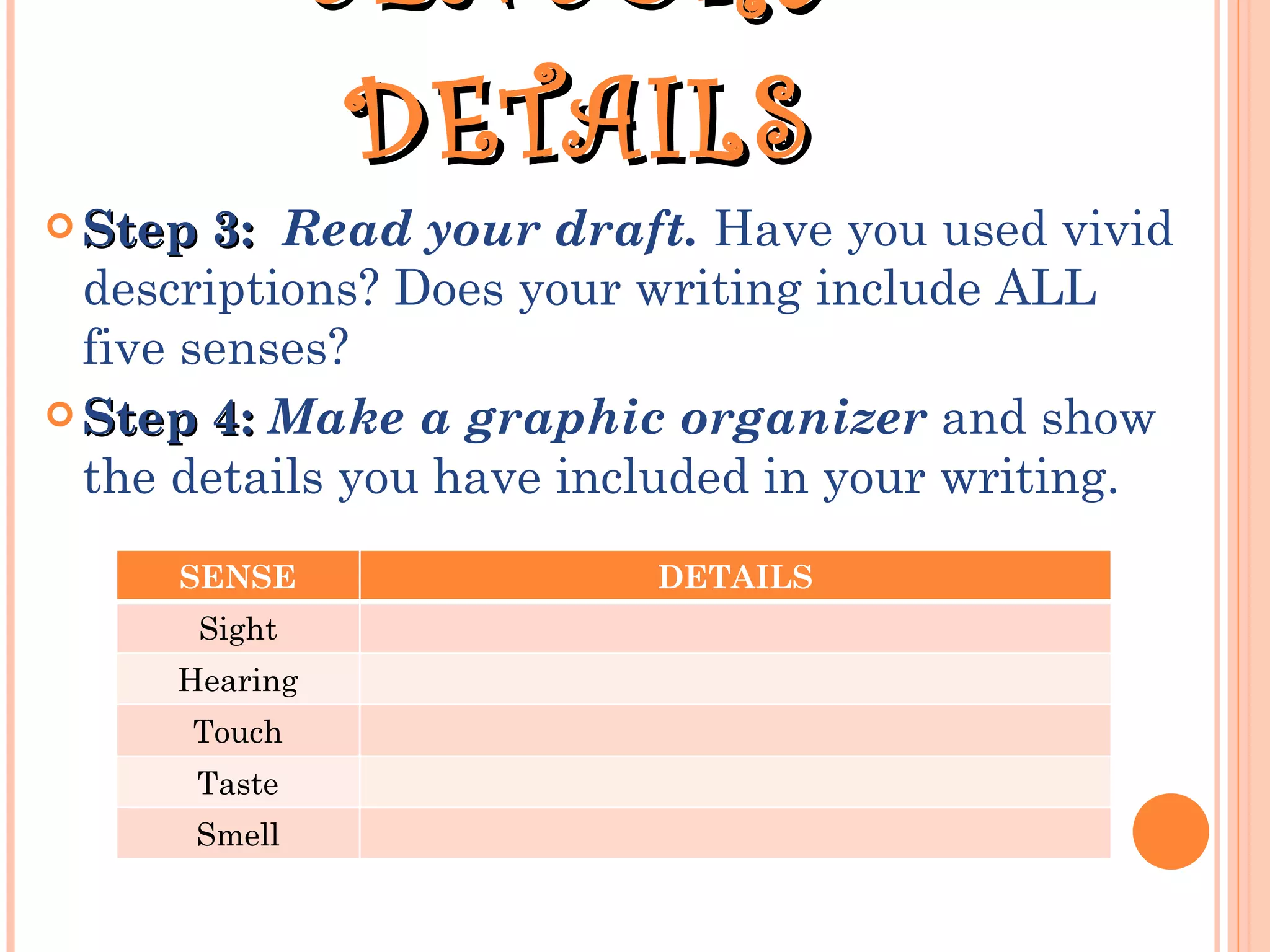 Popcorn writing directions | PPT