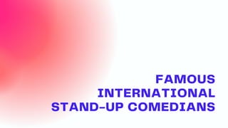 POPCUL-STAND-UP-COMEDY EVOLUTION IN THE PHILIPPINES | PPT