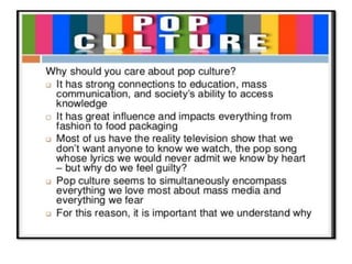 Pop Culture Lesson 1 | PPT