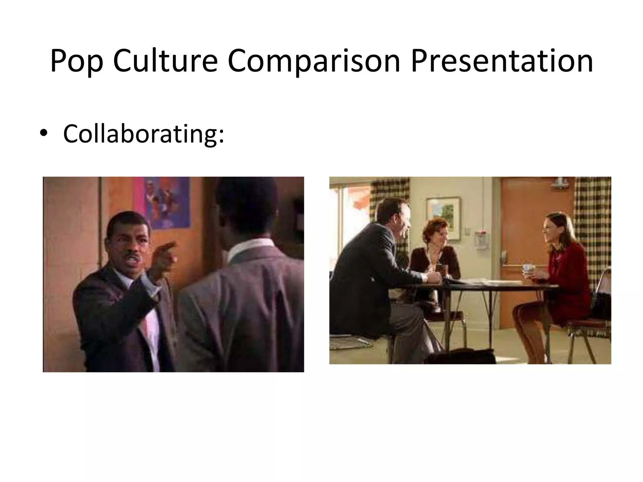 Pop culture presentation | PPT
