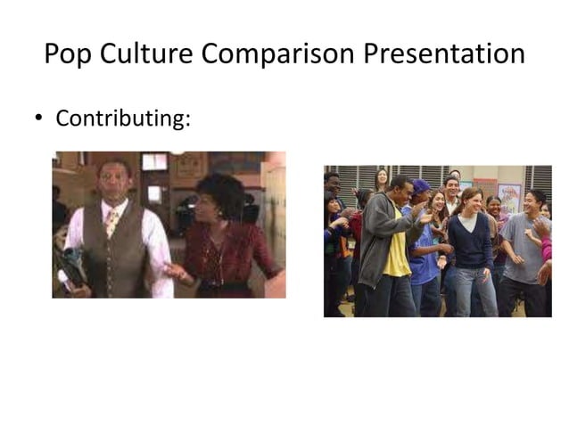 Pop culture presentation | PPT