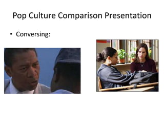 Pop culture presentation | PPTX