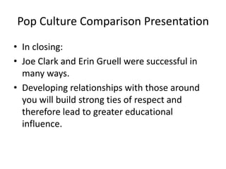 Pop culture presentation | PPTX