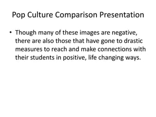 Pop culture presentation | PPT