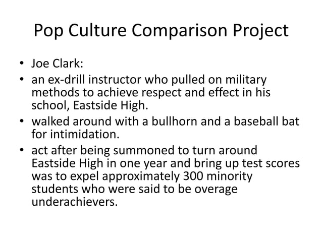 Pop culture presentation | PPT