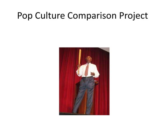Pop culture presentation | PPT