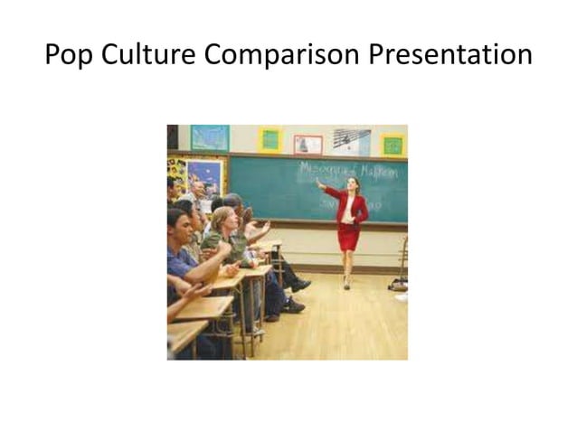 Pop culture presentation | PPT