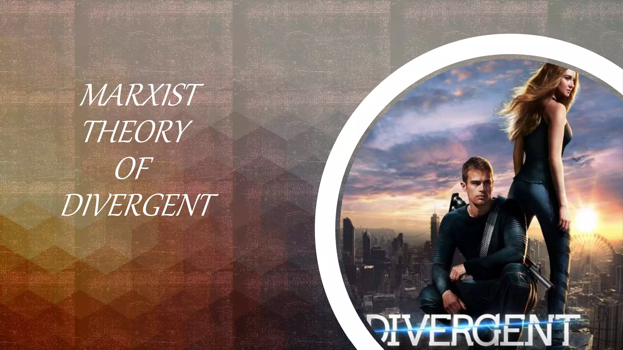 "Divergent" by Veronica Roth CMT | PPTX | Genres