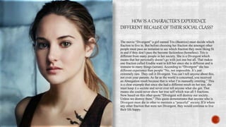 "Divergent" by Veronica Roth CMT | PPTX | Genres