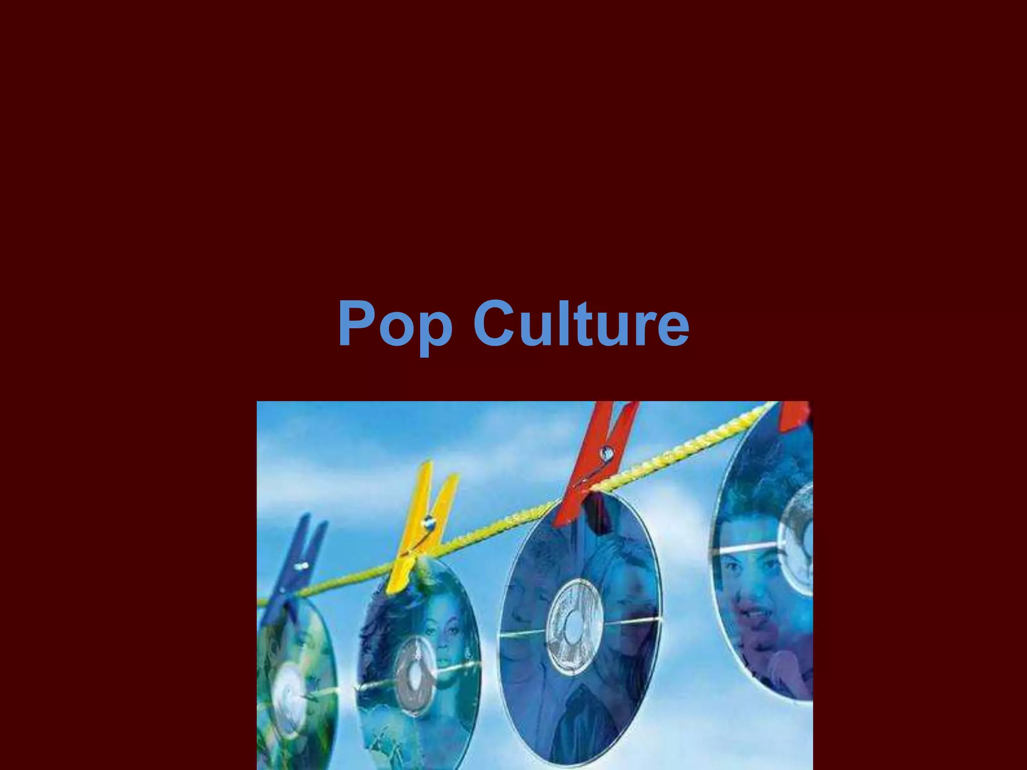 Pop culturestudyintroa | PPTX