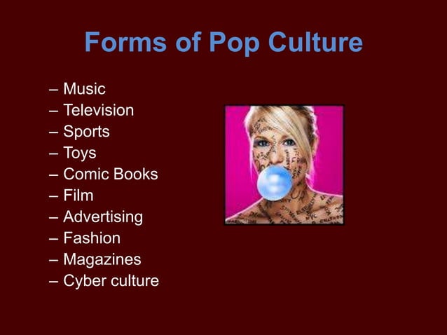 Pop culturestudyintroa | PPTX
