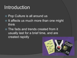 Pop culture trends | PPTX