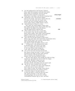 Alexander Pope The Rape of the Lock Canto One | PDF