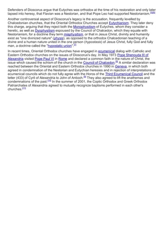 Pope dioscorus i of alexandria - | PDF | Religion & Spirituality