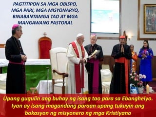 POPE FRANCIS SA MONGOLIA – (Tagalo-Filipino).pptx