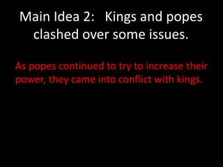 Popes vs. kings | PPT