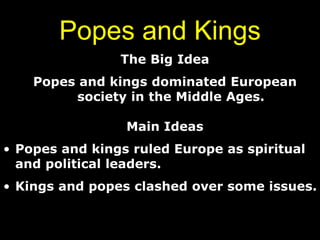 Popes vs. kings | PPT
