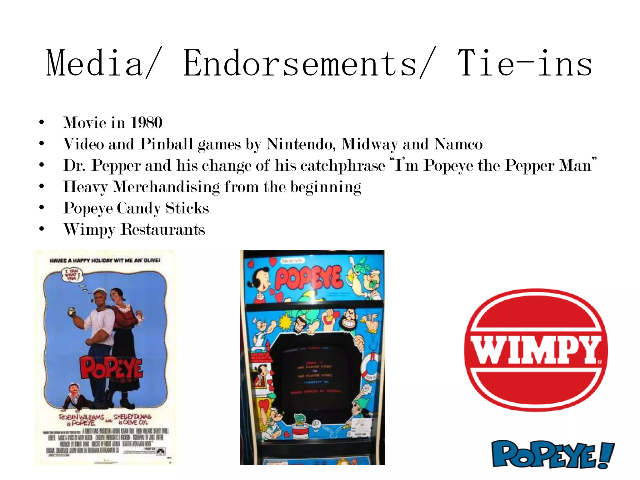 Popeye - A creativity in itself | PPTX