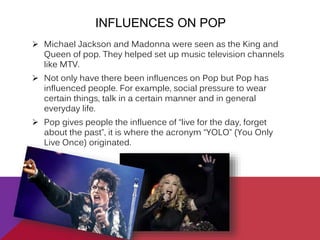 Pop genre research | PPT