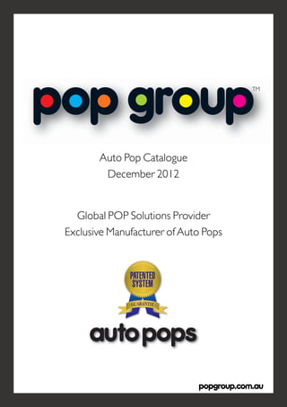 Pop Group Australia Catalogue 2012 | PDF