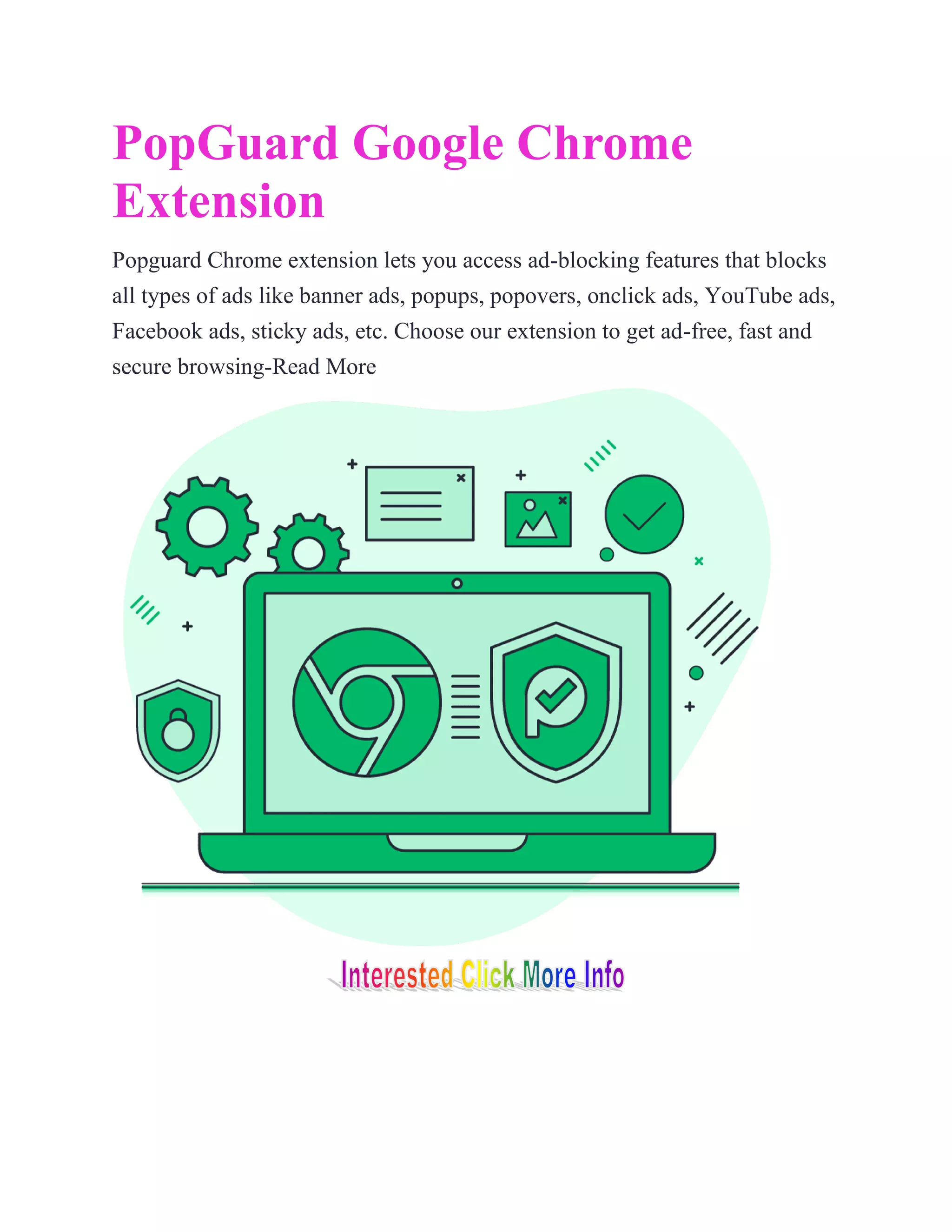 Popguard Chrome extension | PDF