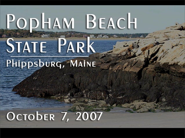 Popham Beach State Park | PDF
