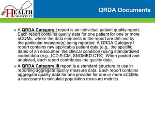 ® Population Health and Clinical Quality Measure Reporting System 9-11 ...