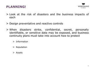 The need for a comprehensive breach plan - Ahmore Burger-Smidt | PPT