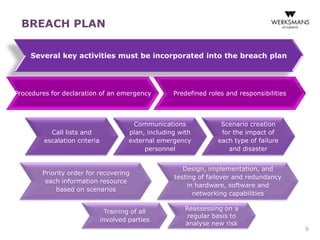 The need for a comprehensive breach plan - Ahmore Burger-Smidt | PPT