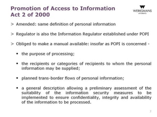 Data management: retention, destruction and restriction - Ina Meiring ...