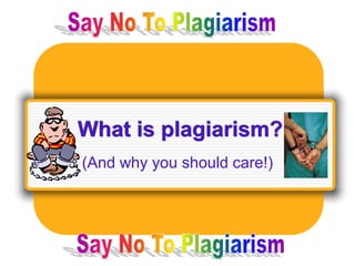 PLAGIARISM AND HOW CAN AVOID IT | PPT