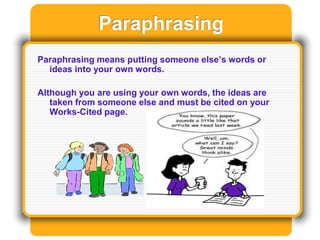 PLAGIARISM AND HOW CAN AVOID IT | PPT | Homework and Study | Education