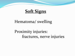 Popliteal artery trauma | PPT