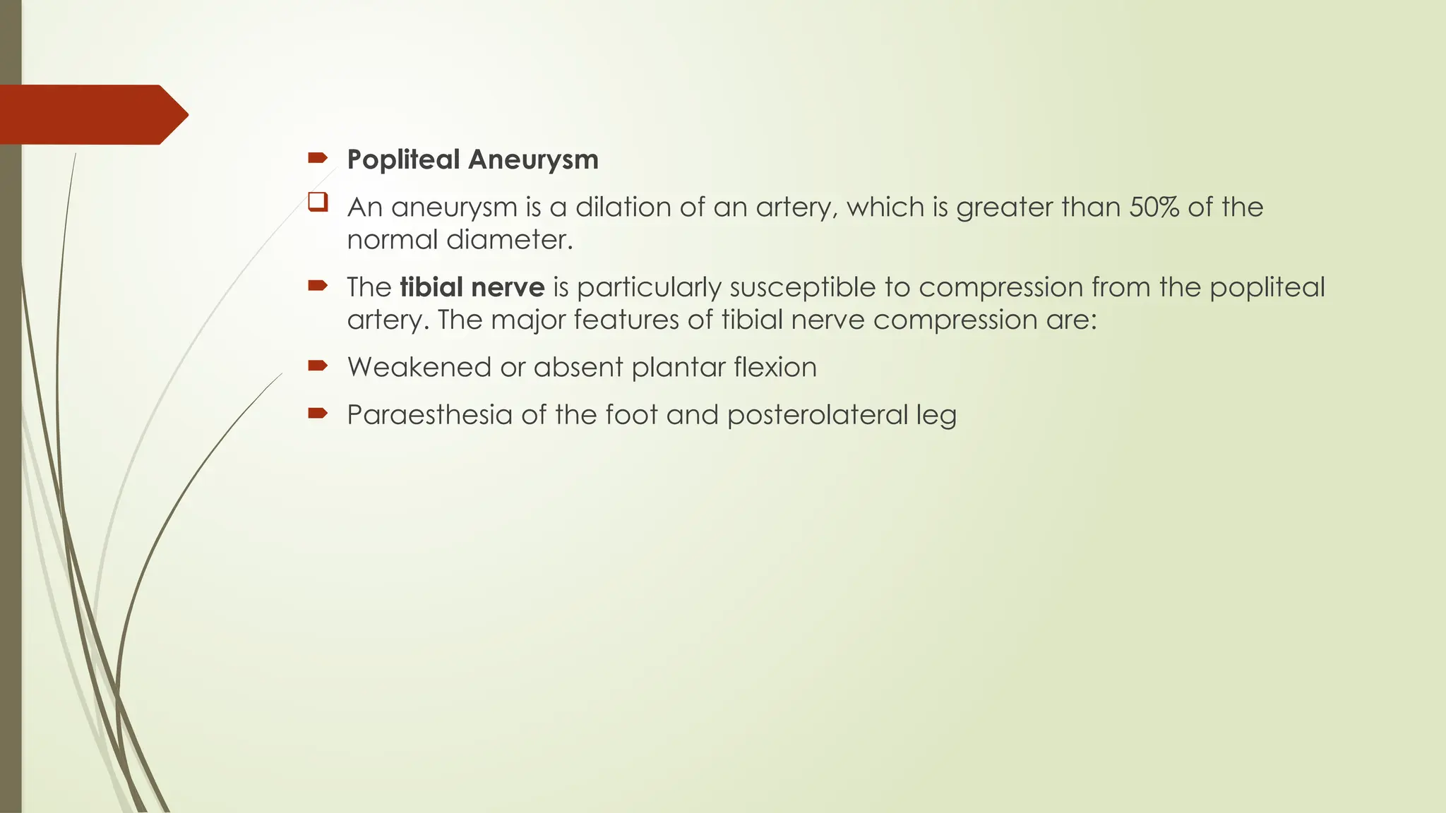 POPLITEAL FOSSA/knee fossa/ regional anatomy | PPT