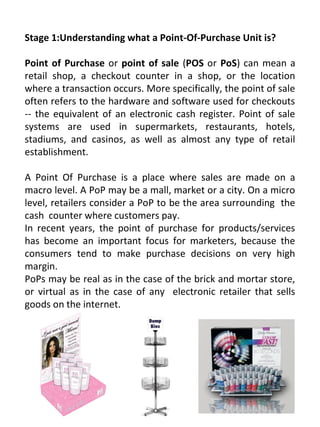Point-of-Purchase manual | PPT