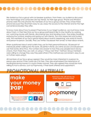 Popmoney Public Relations Campaign | PDF
