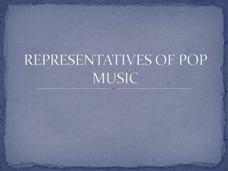 Pop music | PPT