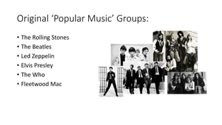 Pop music | PPTX