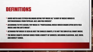 Pop music | PPT