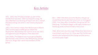 Pop music genre blog | PPT