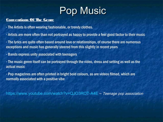 Pop music genre presee | PPT | Hip Hop Music | Music