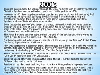 Pop music history | PPT