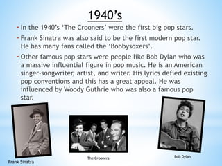 Pop music history | PPT