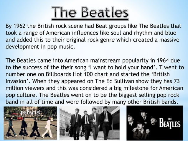 Pop music history | PPT
